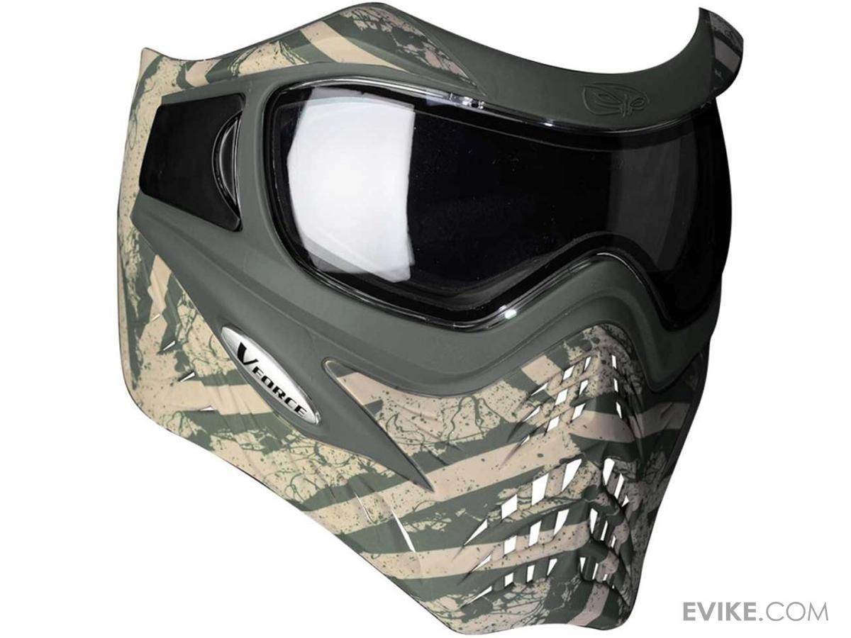 V-Force Profiler Full Seal Face Mask (Color: Stix / Clear Lens ...