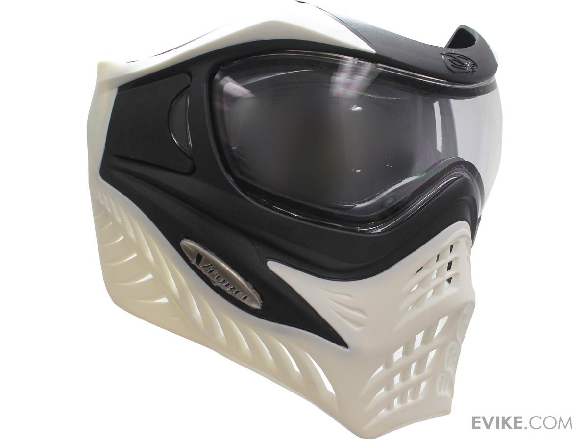 V-Force Grill Full Seal Face Mask (Color: Ghost White / Clear Lens ...