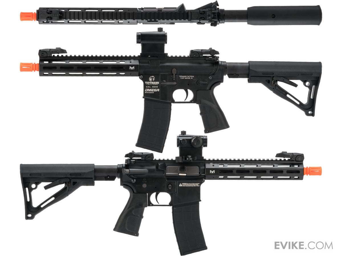 Tippmann Omega-PV Electro-Pneumatic Airsoft Rifle (Model: CQB / 12g CO2 ...