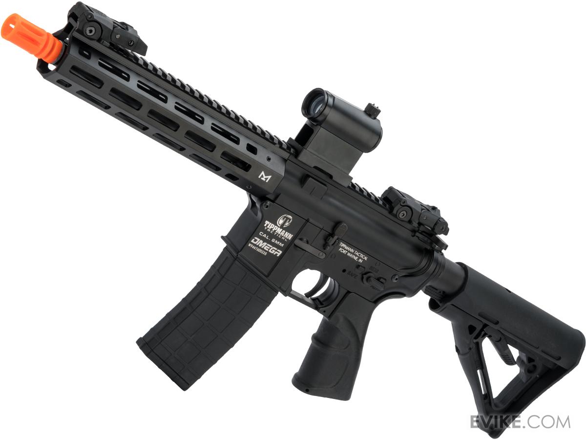 Tippmann Omega-PV Electro-Pneumatic Airsoft Rifle (Model: CQB / 12g CO2 ...