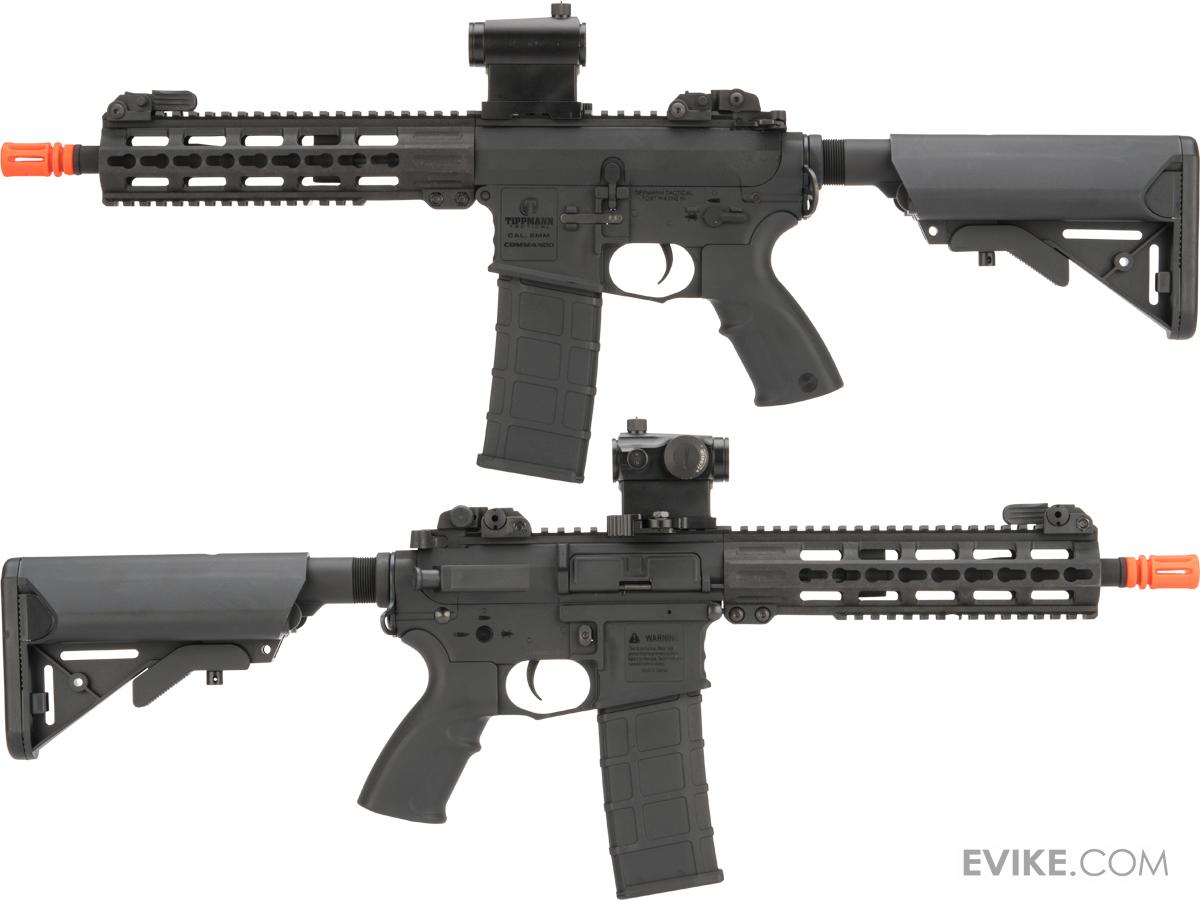 Tippmann Commando Full Size M4 Airsoft AEG with Keymod Handguard ...