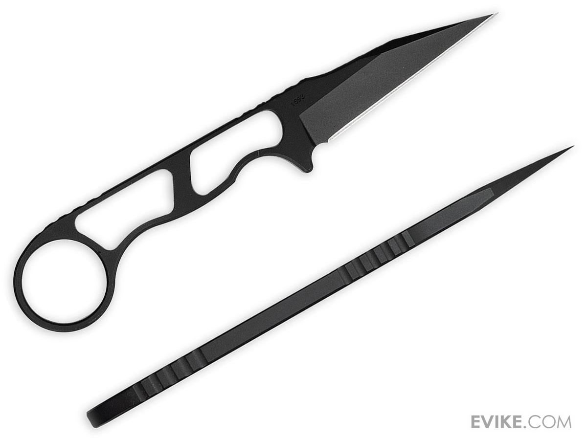 Toor Knives "Jank Shank" Fixed Blade Knife (Color: Shadow Black ...
