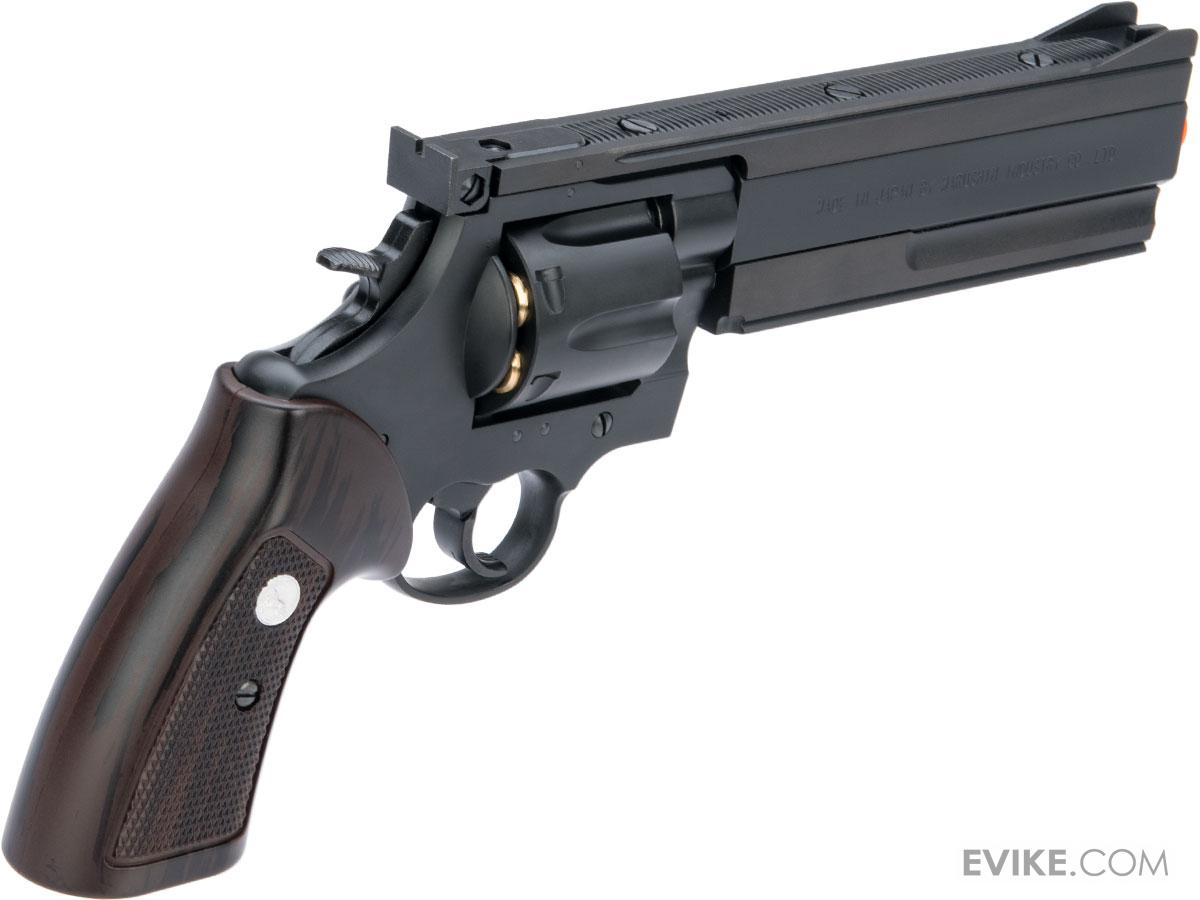 Marushin Colt Constrictor .44 Gas Powered Airsoft Revolver (Color: Matte Black / ABS), Airsoft ...