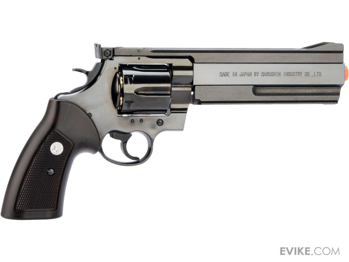 Marushin Colt Constrictor .44 Gas Powered Airsoft Revolver (Color: Blued Steel), Airsoft Guns ...