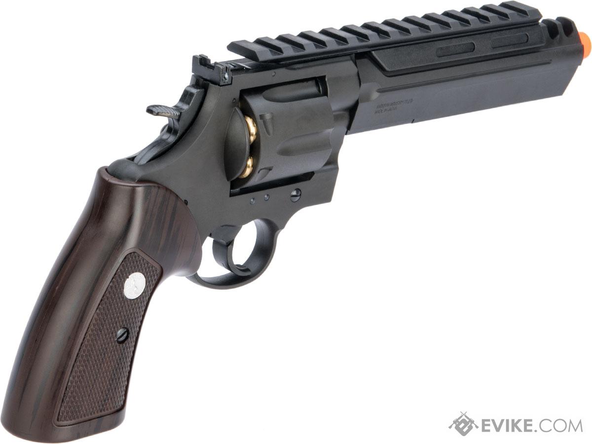 Marushin Colt Unlimited Revolver .44 Gas Powered Airsoft Revolver (Color: Matte Black / Heavy ...