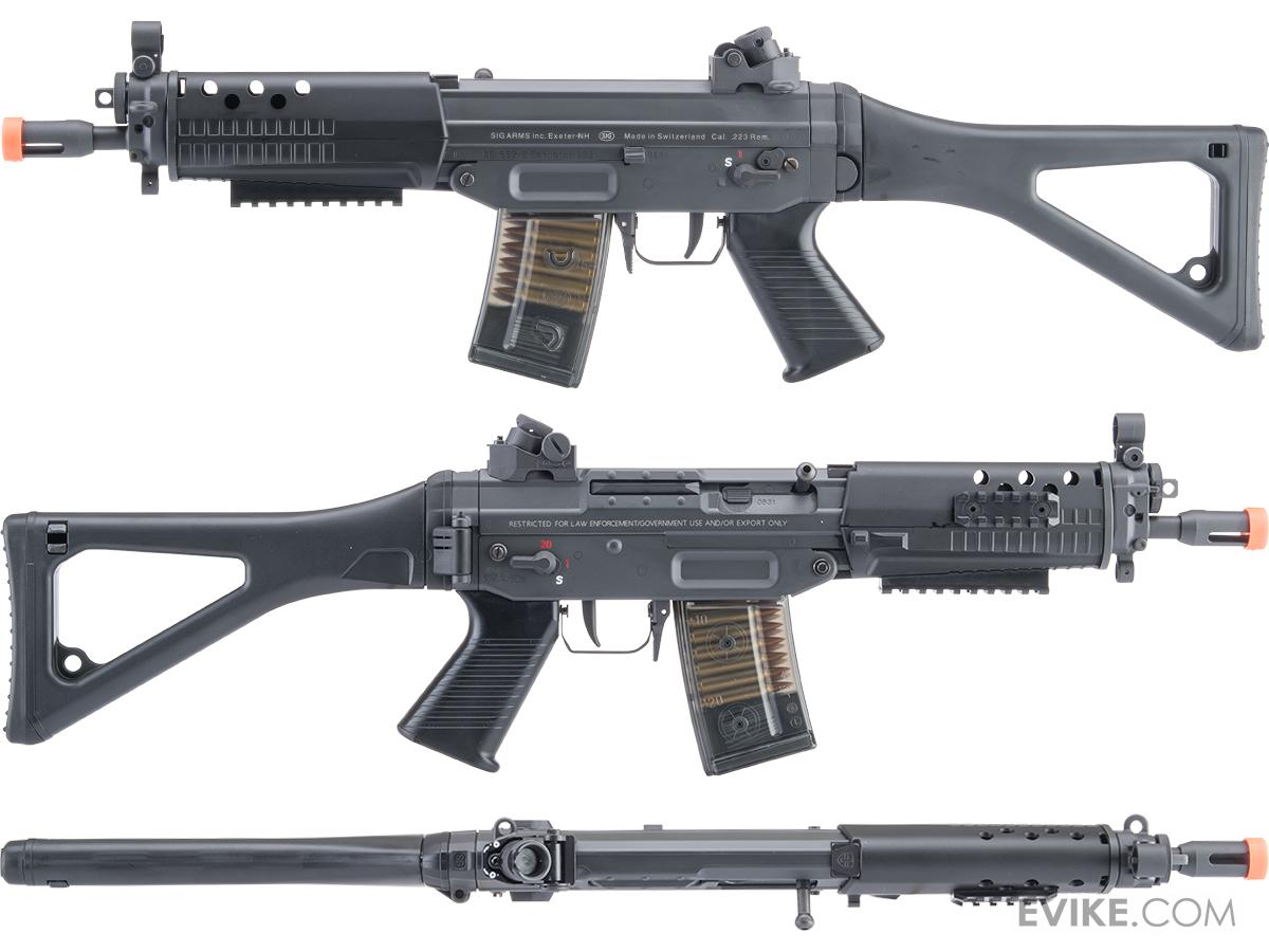 Tokyo Marui Swiss Arms Licensed SIG 552 Airsoft AEG Rifle (Model: Black ...