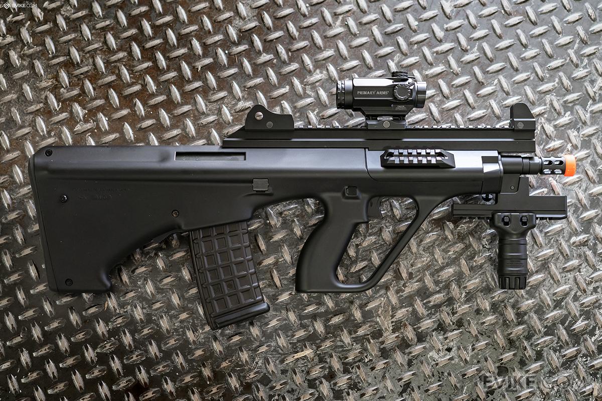 Tokyo Marui AUG Custom High Cycle Airsoft AEG Rifle (Color: Black), Airsoft Guns, Airsoft ...