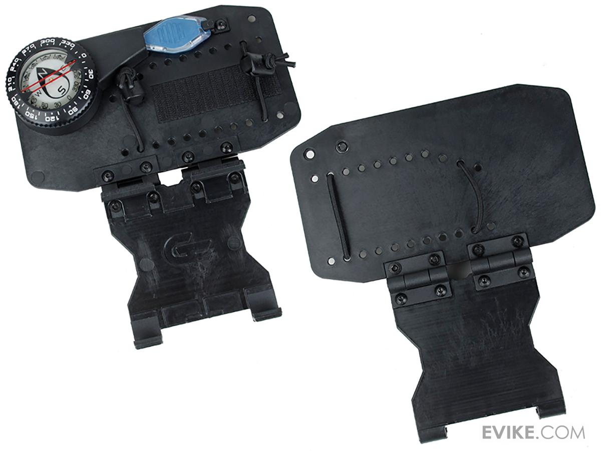 TMC Polymer Phone Navigation Board w/ Compass (Color: Black), Tactical ...