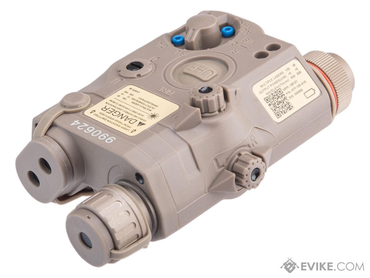 TMC PEQ LA-5C UHP Laser, IR, and Flashlight Device (Color: Desert ...