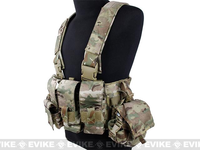 TMC 961A Tactical Assaulter Chest Rig (Color: Multicam), Tactical Gear ...