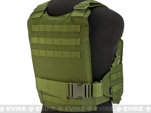 TMC Slick 94A Medium Plate Carrier Assault Panel - OD Green | Evike.com