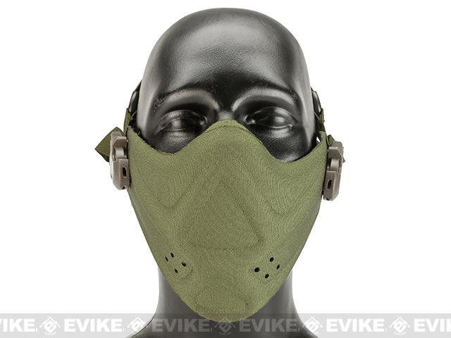 Matrix High Speed Lightweight Half Face Mask (Color: Khaki), Tactical ...