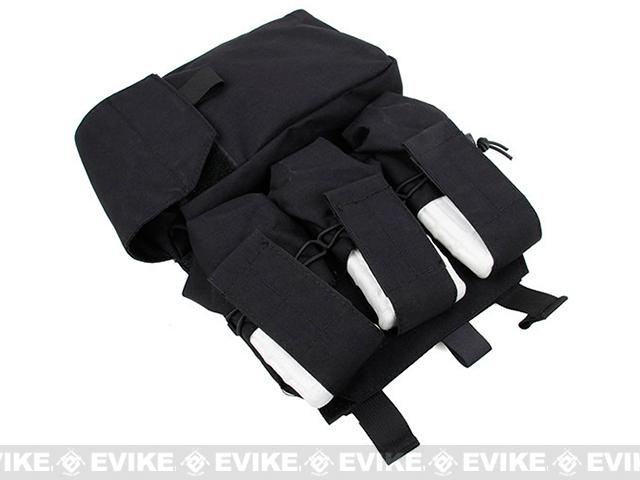 TMC MOLLE Assault Back Panel (Color: Black), Tactical Gear/Apparel ...