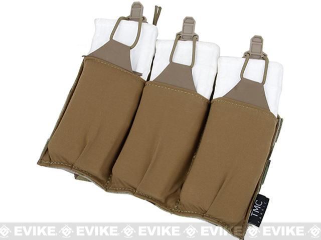 TMC MOLLE "Light Three" Triple Magazine Pouch - multicam, Tactical Gear ...