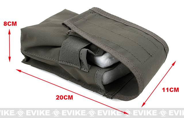TMC Double Magazine Pouch for 417 Magazines (Color: Ranger Green ...