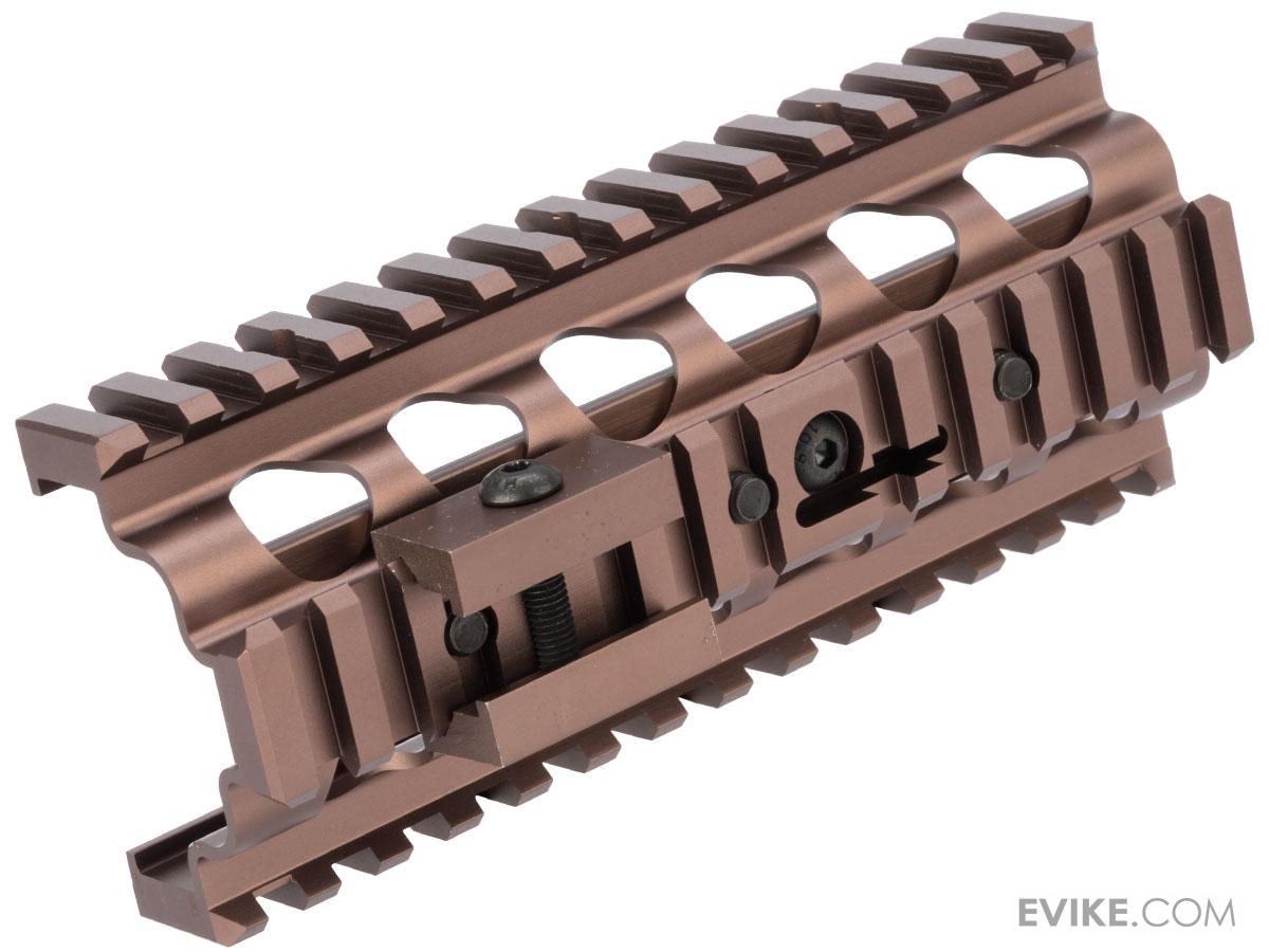 Matrix Aluminum CNC RIS Lower Handguard for M249 Series Airsoft AEG ...