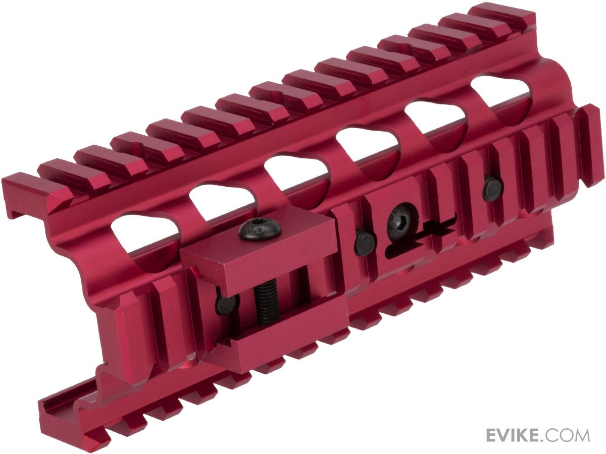 Matrix Aluminum CNC RIS Lower Handguard for M249 Series Airsoft AEG ...