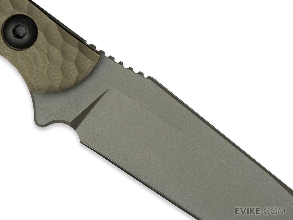 Toor Knives Anaconda Fixed Blade Knife (Color: Ranger Green), Tactical ...