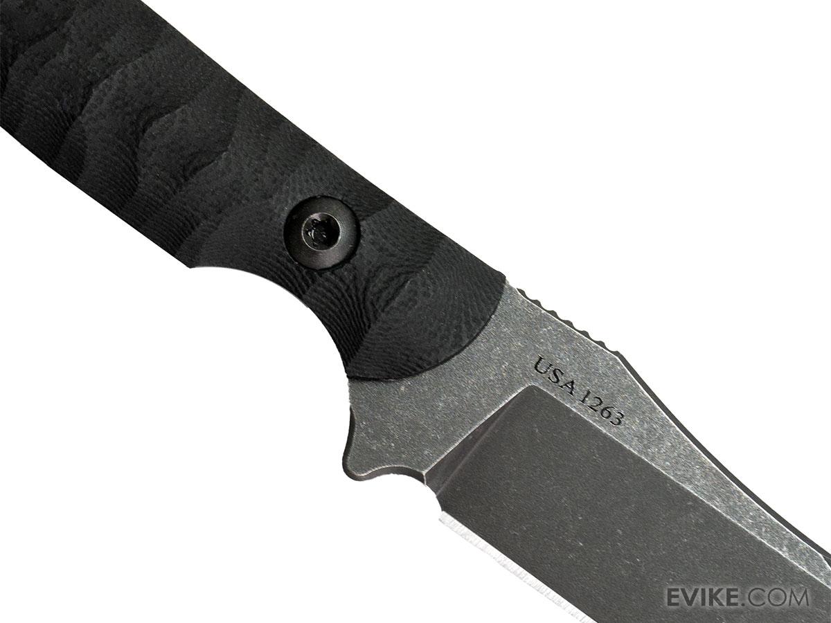 Toor Knives Krypteia Fixed Blade Knife (Color: Carbon), Tactical Gear ...