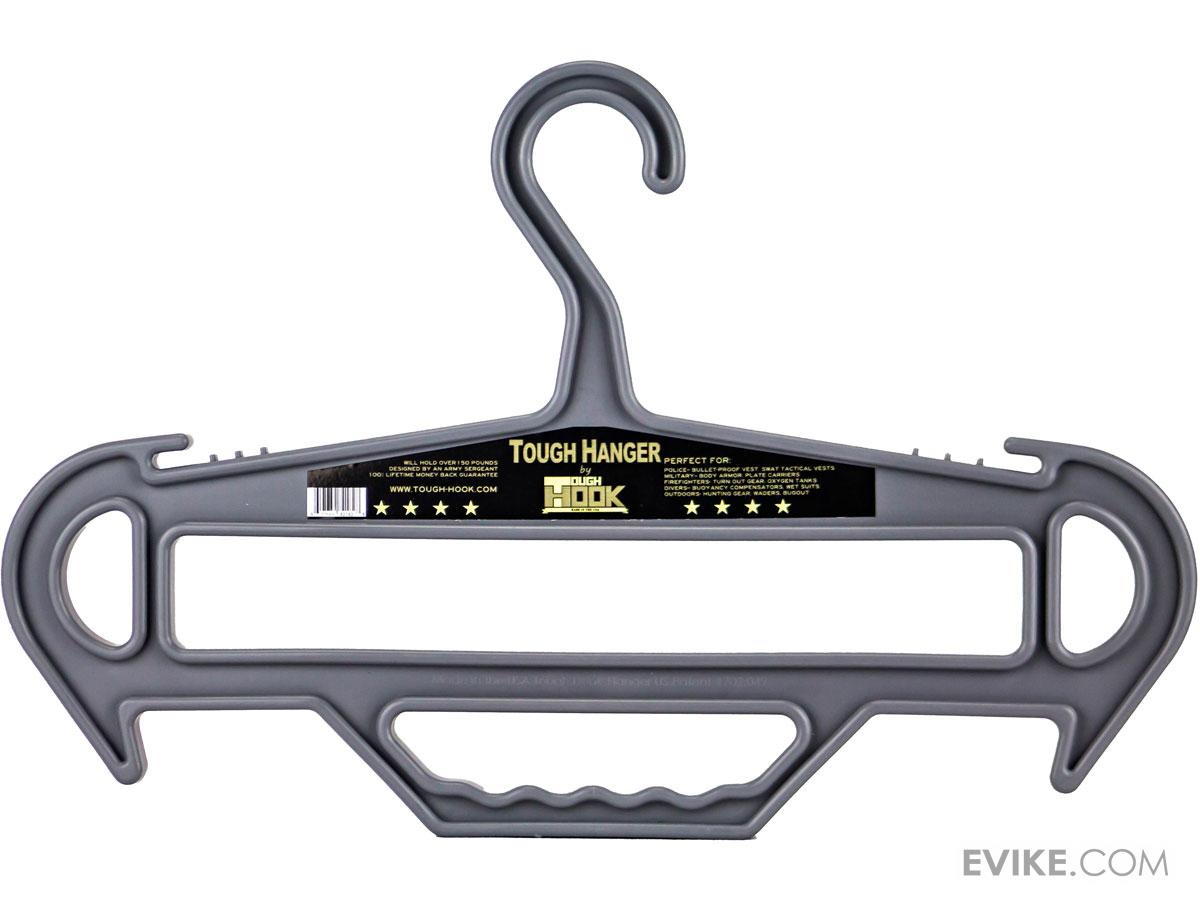 Tough Hanger by Tough Hook Armor Plate Carrier Hanger (Color: Grey ...