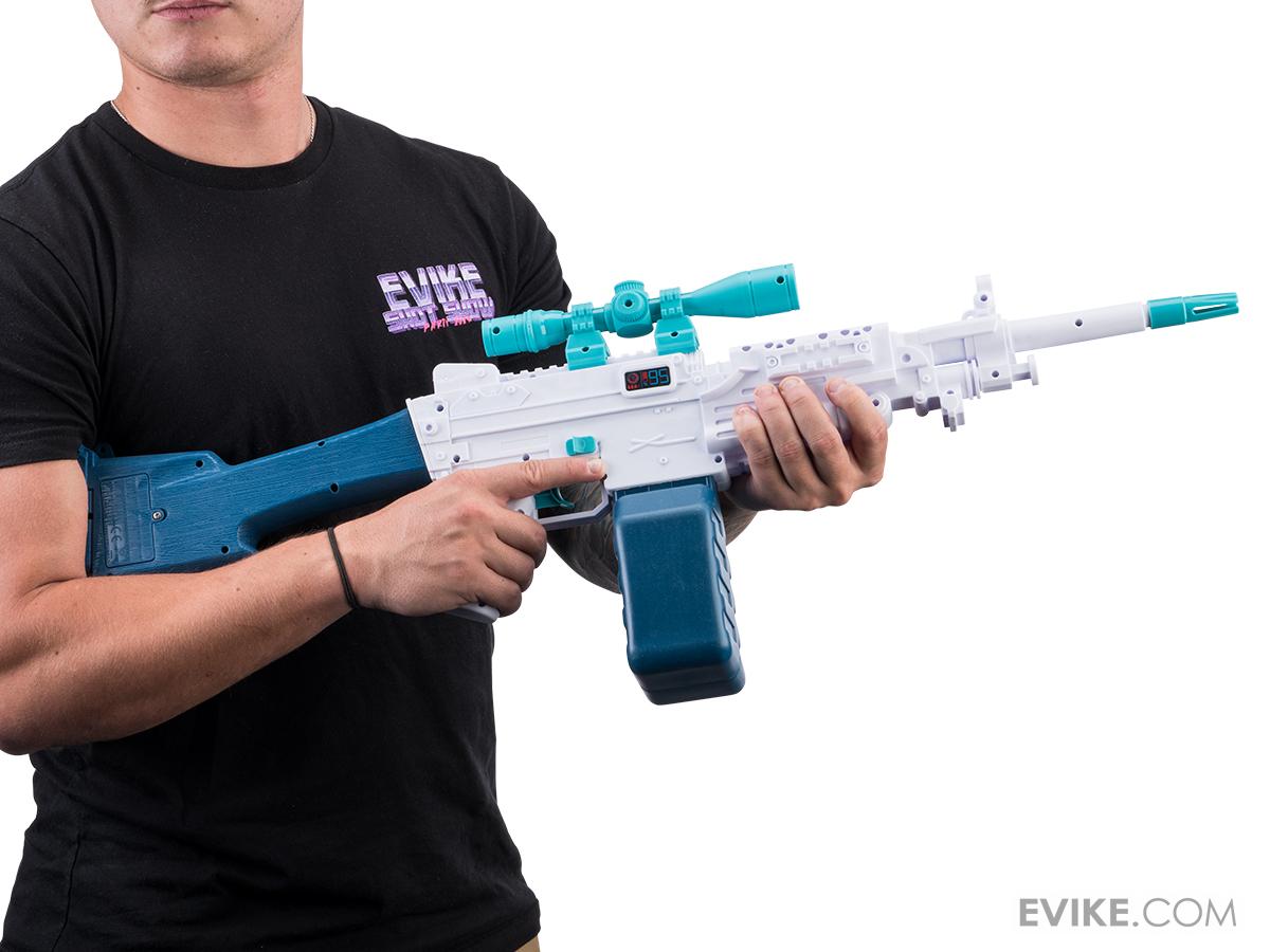 Battery Operated Tactical Water Light Machine Gun, MORE, Foam Dart ...