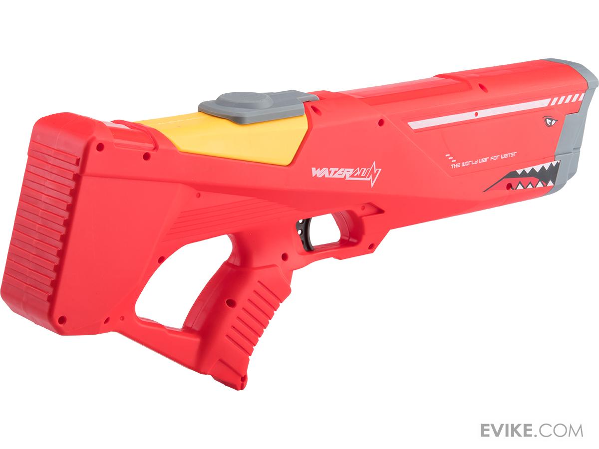 Battery Operated "Warhawk" Water Gun Blaster (Color: Red), MORE, Foam ...
