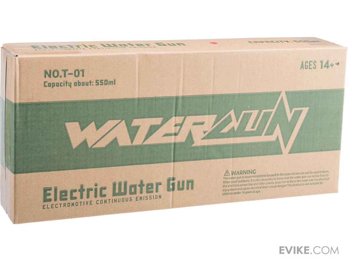 Battery Operated "Warhawk" Water Gun Blaster (Color: Red), MORE, Foam ...