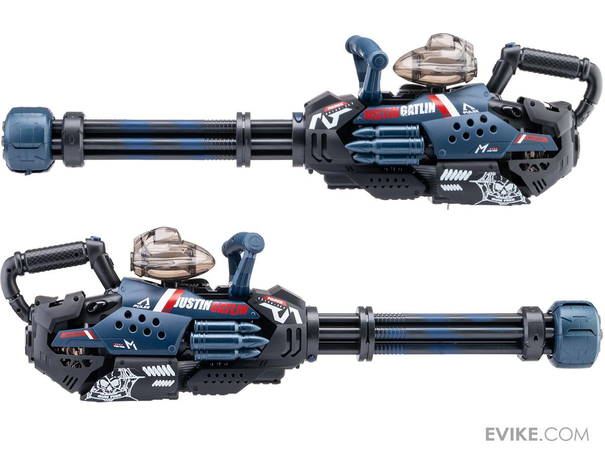 Rechargeable "Pulse" Gel Blasting Gatlin Gun (Color: Blue), MORE, Gel ...