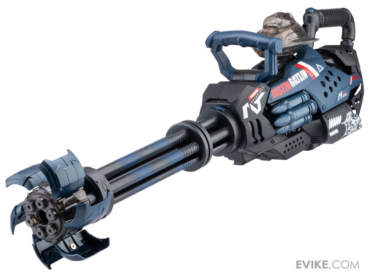 Rechargeable "Pulse" Gel Blasting Gatlin Gun (Color: Blue), MORE, Gel ...