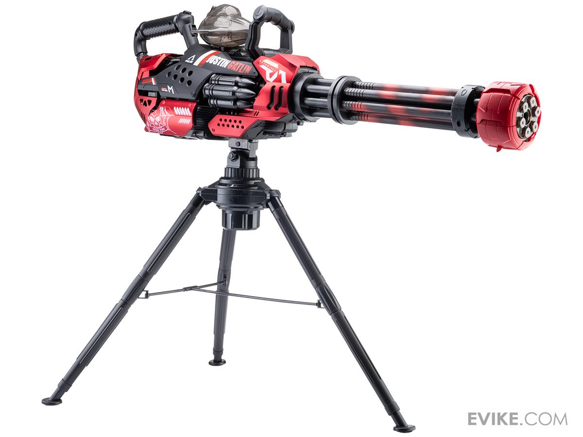 Rechargeable "Pulse" Gel Blasting Gatlin Gun (Color: Red), MORE, Gel ...
