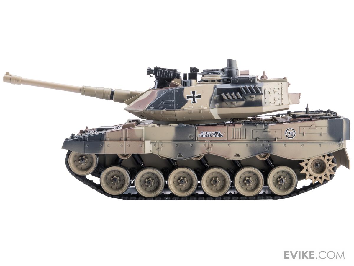 1:20 Scale RC Airsoft BB Firing Battle Tank (Model: Leopard 2 / Desert ...