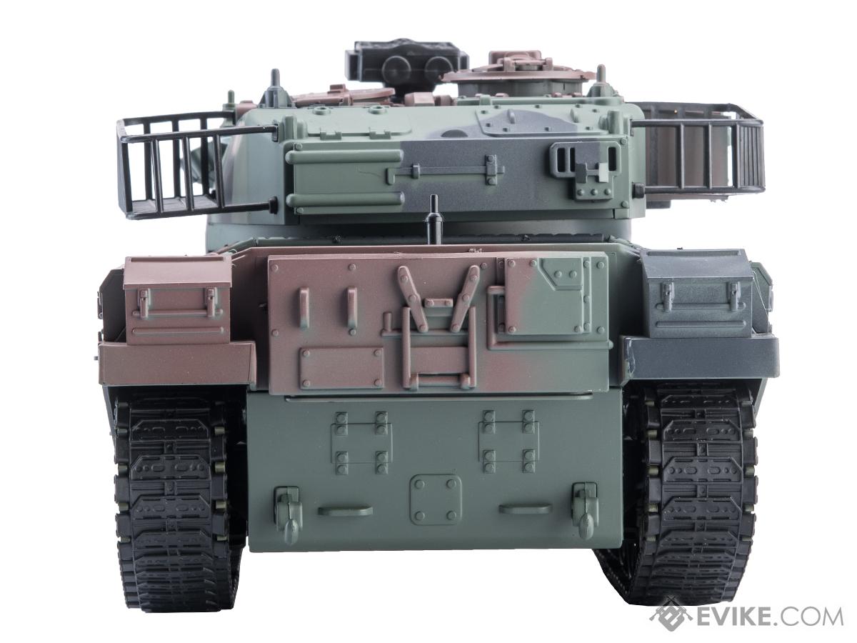 1:20 Scale RC Airsoft BB Firing Battle Tank (Model: M60 / Woodland Camo ...