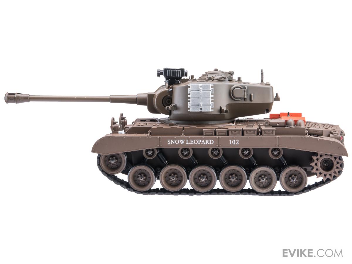 1:20 Scale RC Airsoft BB Firing Battle Tank (Model: Snow Leopard ...
