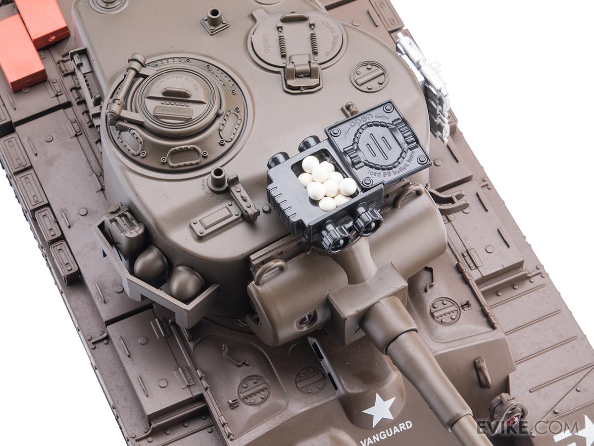 1:20 Scale RC Airsoft BB Firing Battle Tank (Model: Snow Leopard ...