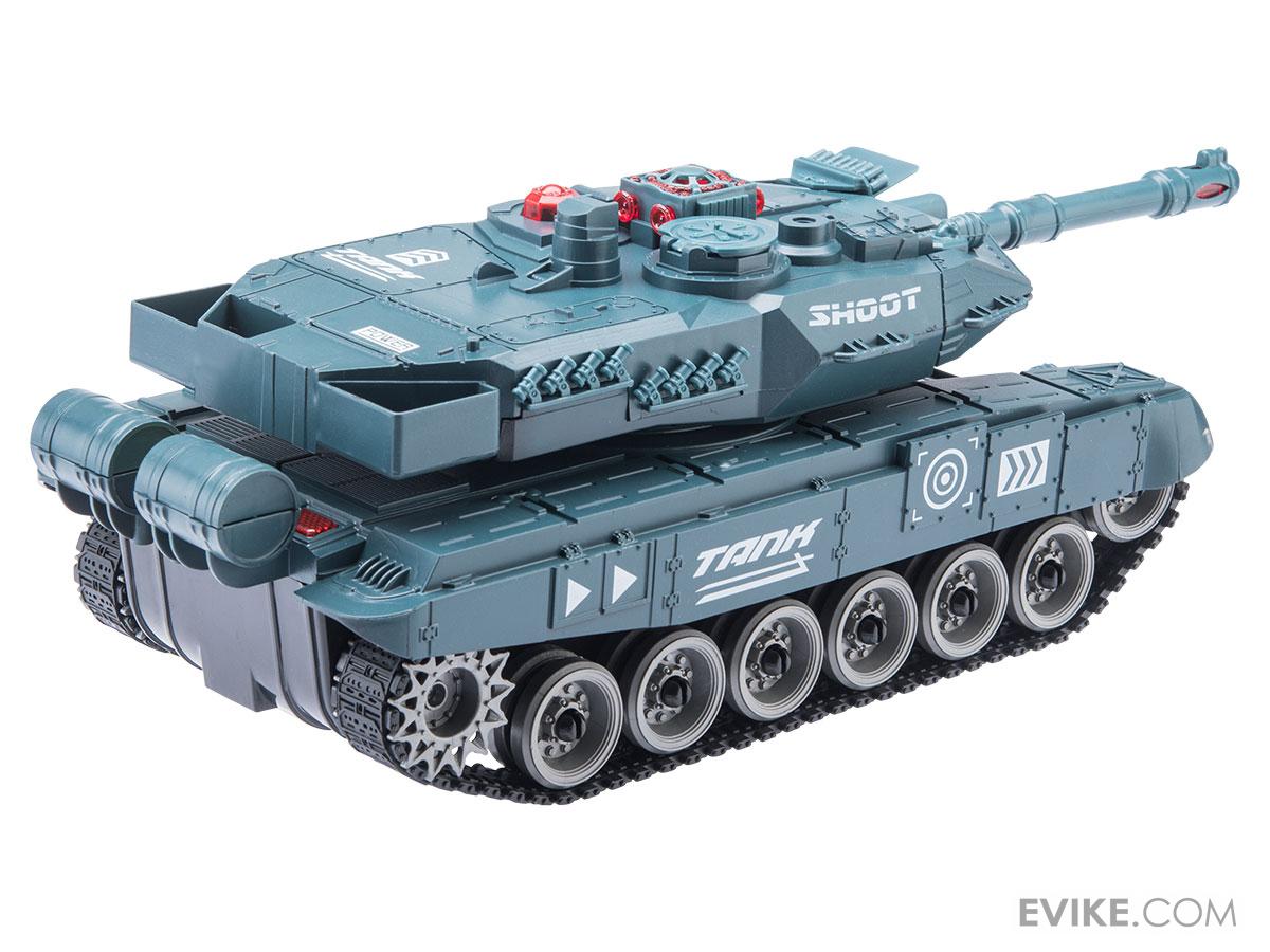 1:12 Scale RC Infrared Game Battle Tank (Model: Leopard / Green), MORE ...