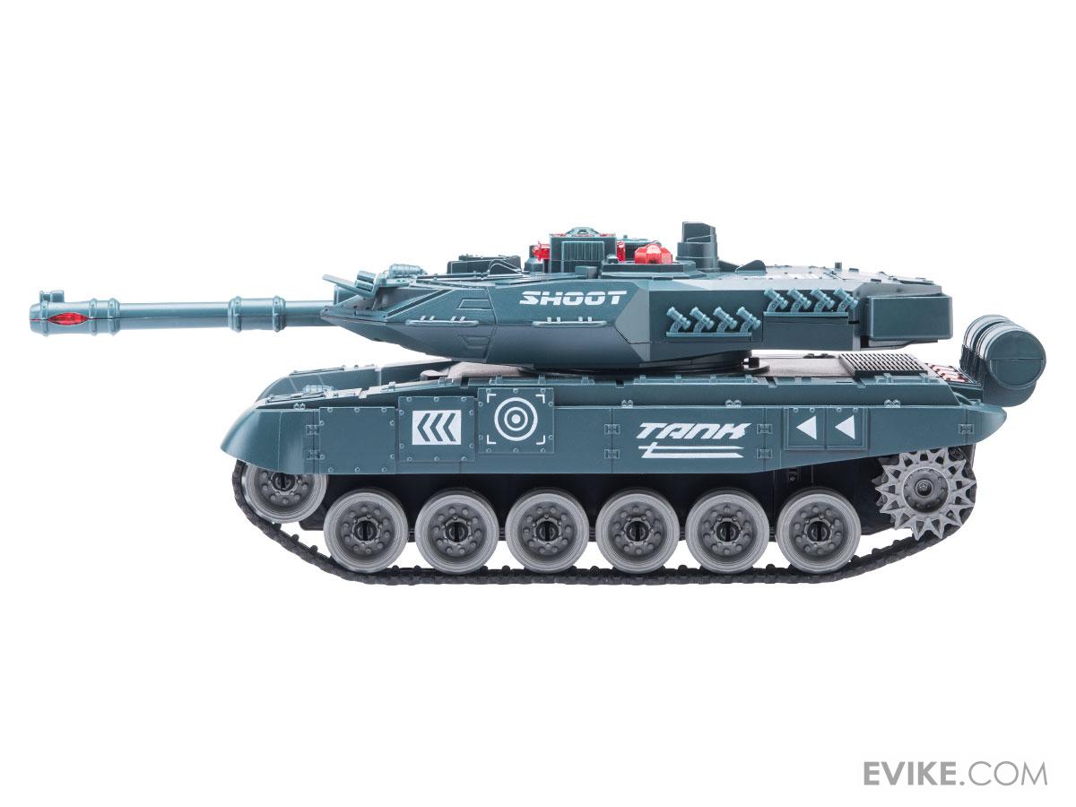 1:12 Scale RC Infrared Game Battle Tank (Model: Leopard / Green), MORE ...