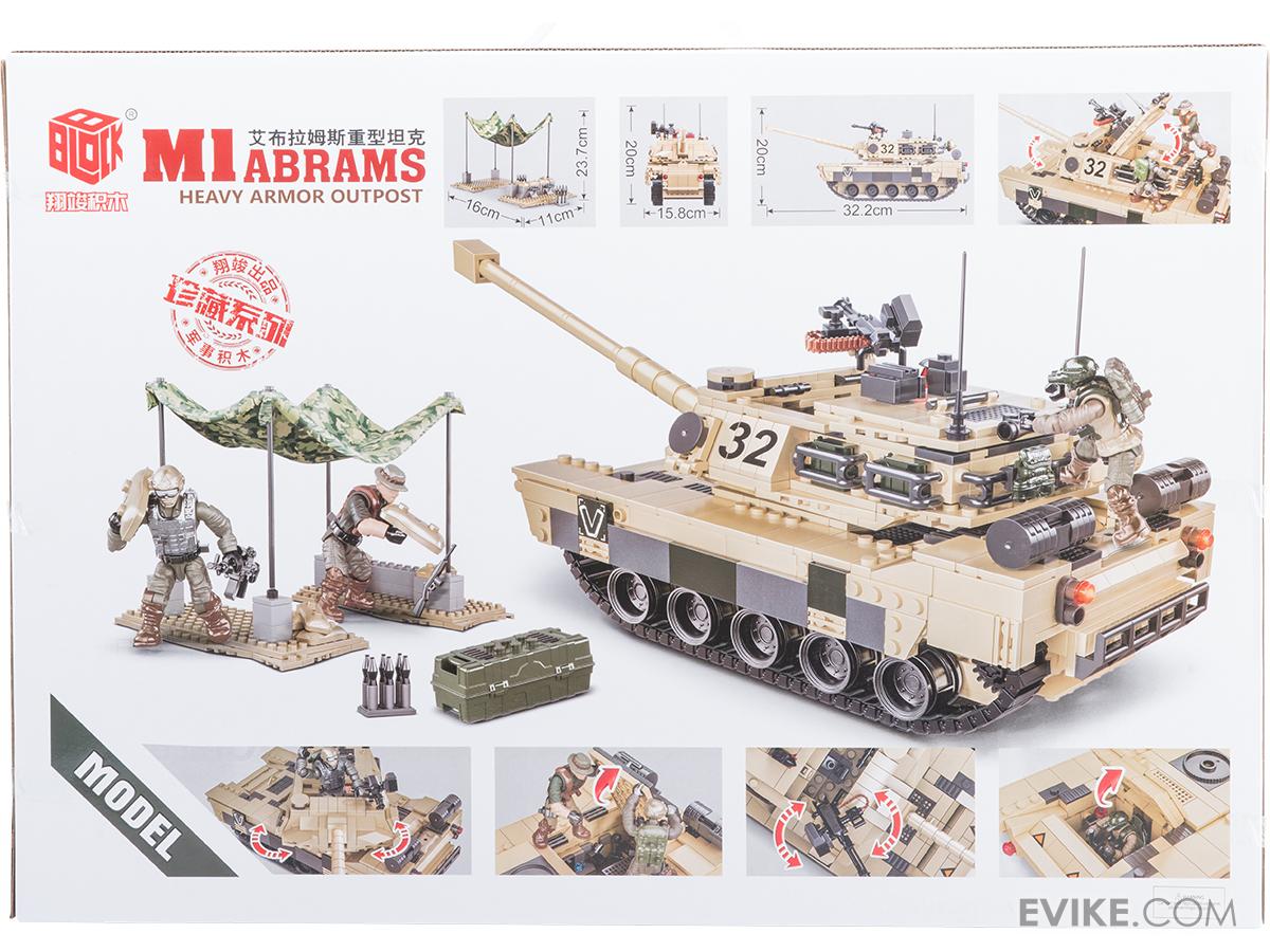 Xiangjun Model Building Block Set (Model: M1 Abrams Tank), MORE, Toys ...