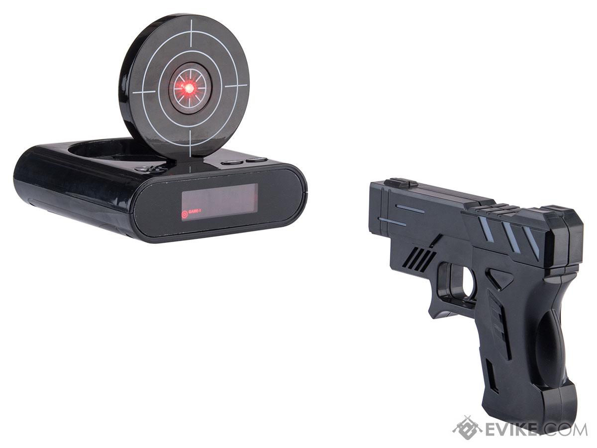 Gun And Target Recordable Alarm Clock (Color: Black), MORE, Toys ...