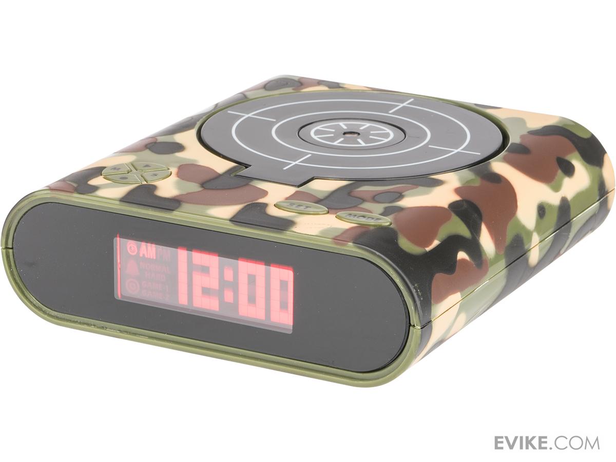 Gun And Target Recordable Alarm Clock (Color: Camo), MORE, Toys - Evike ...