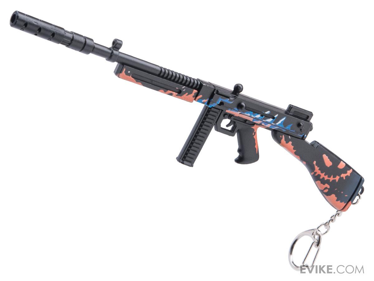 Die-Cast Metal Model Gun Keychain w/ Removable Accessories (Model ...