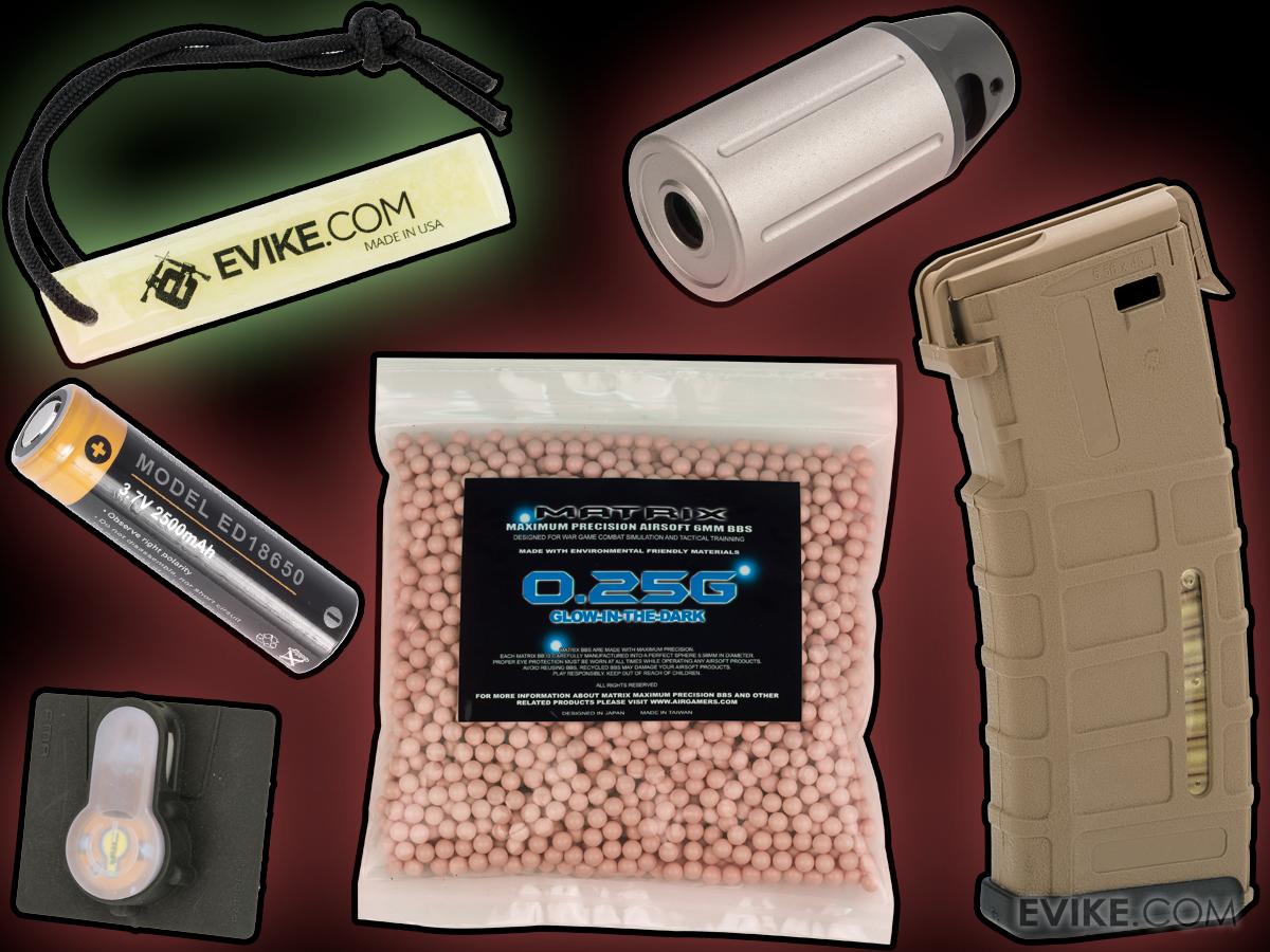 Tracer Night Game Essentials Package w/ 6mmProShop XT301 Mini Tracer ...