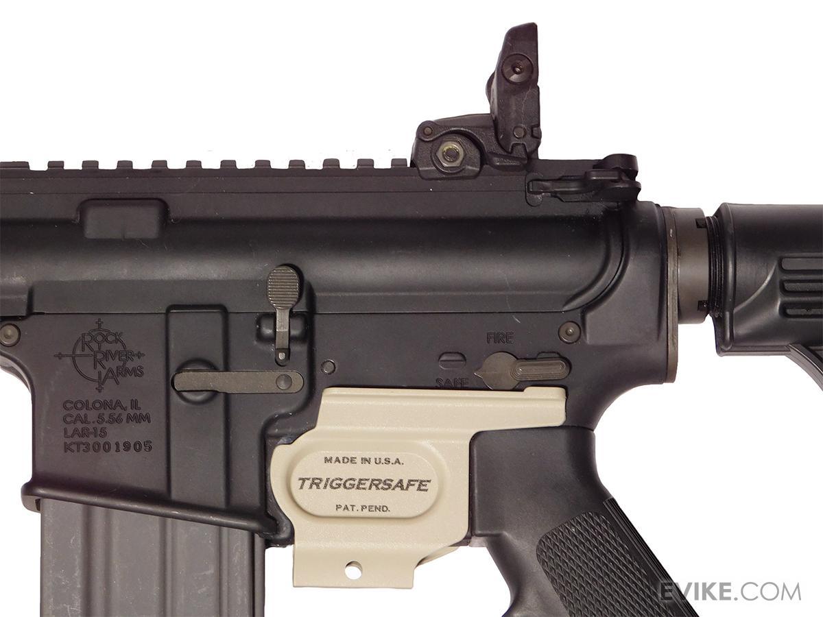 TriggerSafe M4 / AR-15 Trigger Block (Color: Tan), Tactical Gear ...
