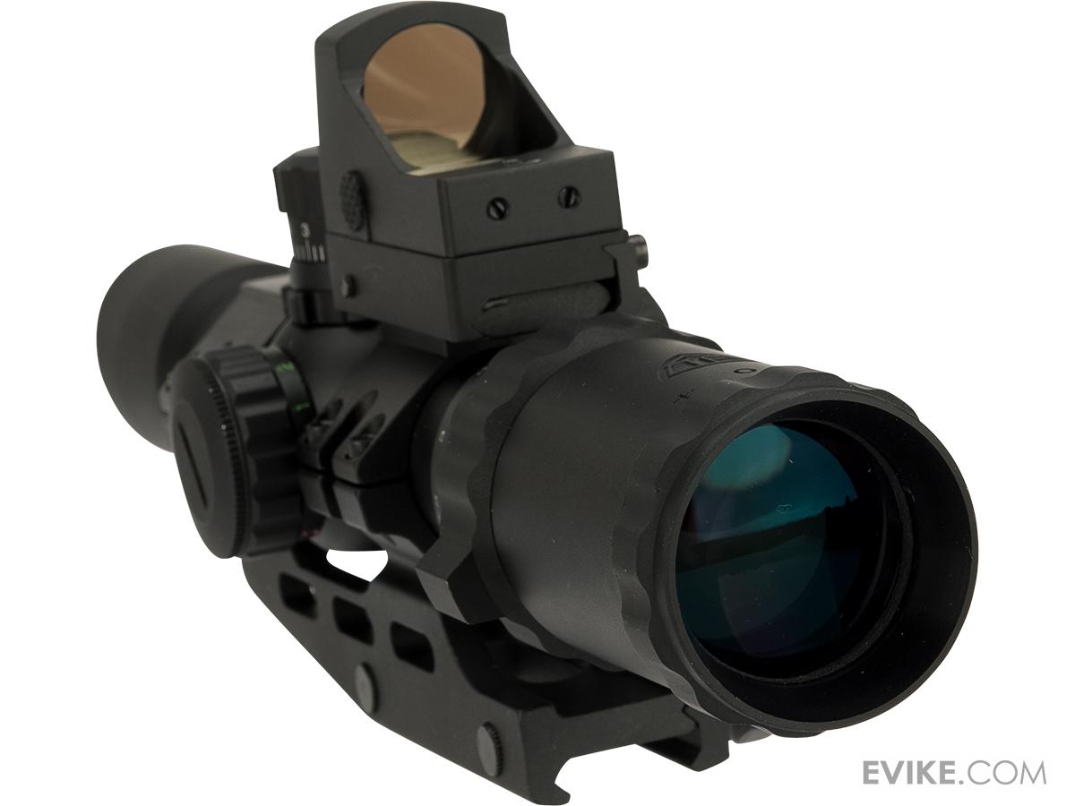 Trinity Force Assault II 1-4x28 Illuminated Tactical QD Scope with Mil ...