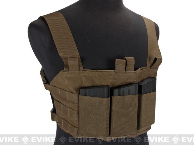 Blue Force Gear Ten-Speed SR25 MOLLE Chest Rig (Color: Coyote Brown ...