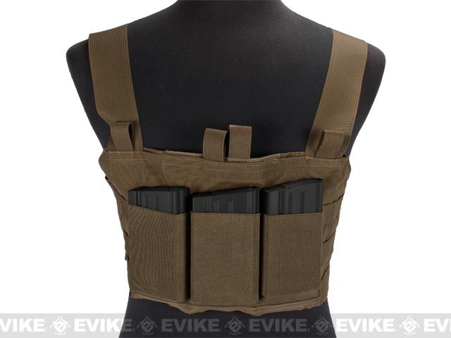 Blue Force Gear Ten-Speed SR25 MOLLE Chest Rig (Color: Coyote Brown ...