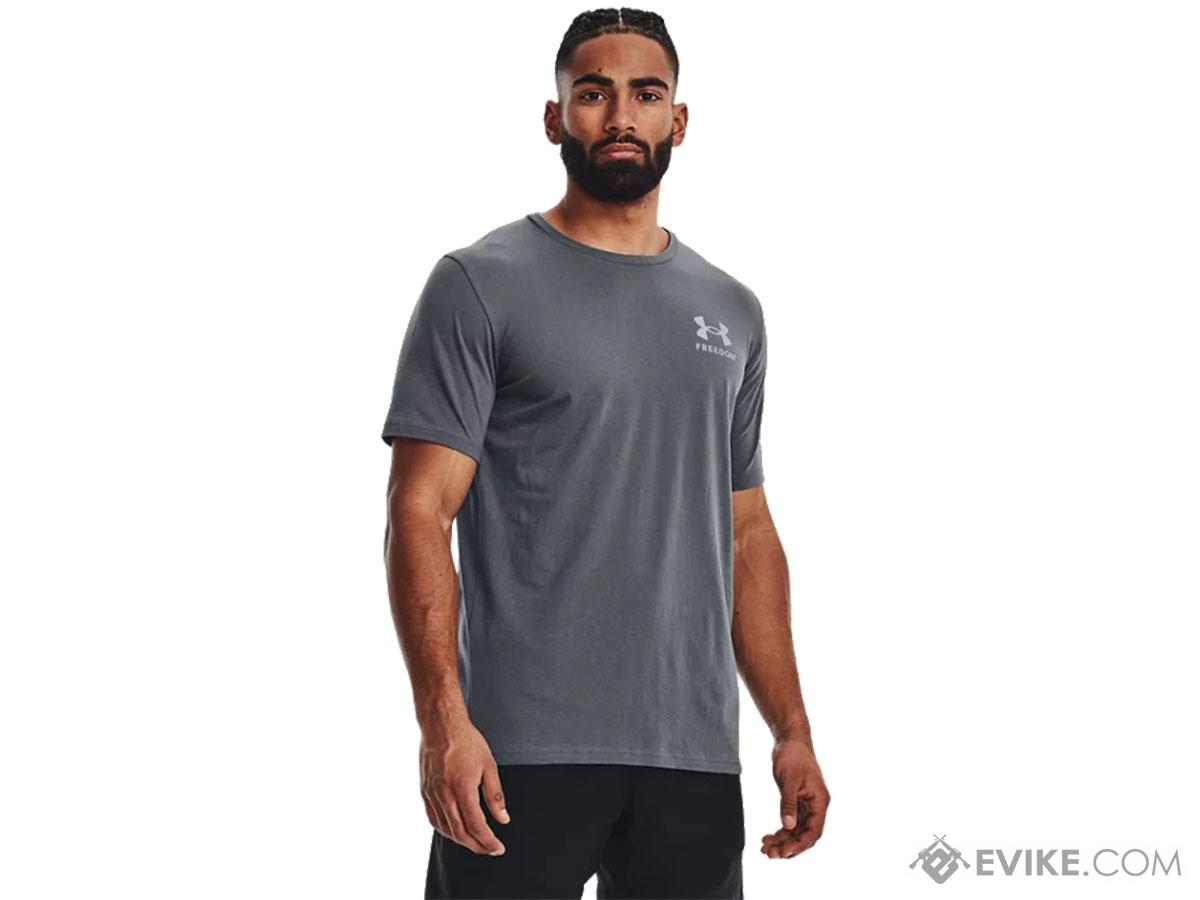 Under Armor Freedom by 1775 "Dog Tags" T-Shirt (Color: Grey / Medium ...
