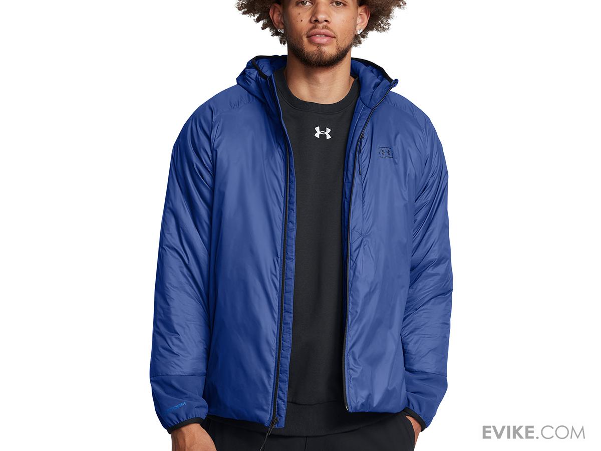 Under Armour "Fish" Insulated Jacket (Color: Blue / Large), Tactical ...