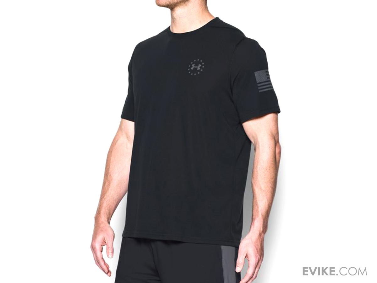 Under Armour UA Freedom Threadborne Siro Short Sleeve (Color: Black ...