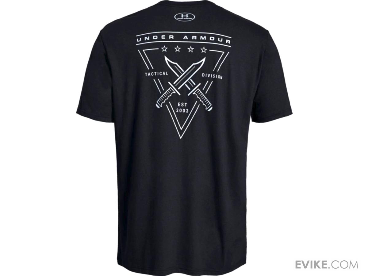 Under Armour Men's UA Tactical Division Logo T-Shirt (Color: Black ...