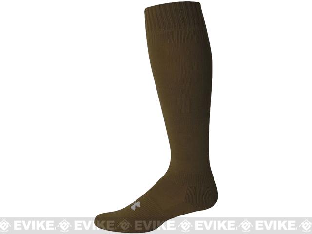 Under Armour Men's HeatGear® Boot Sock - Coyote Brown (Size: Large ...